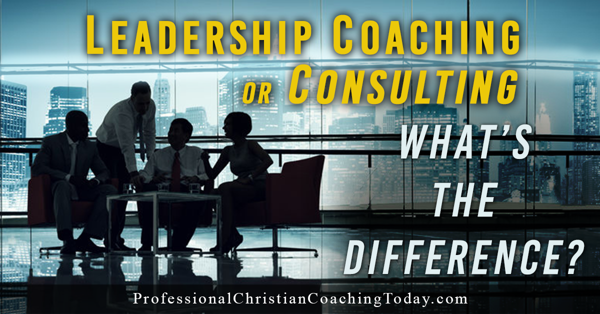 Leadership Coaching or Consulting — What’s the Difference ...